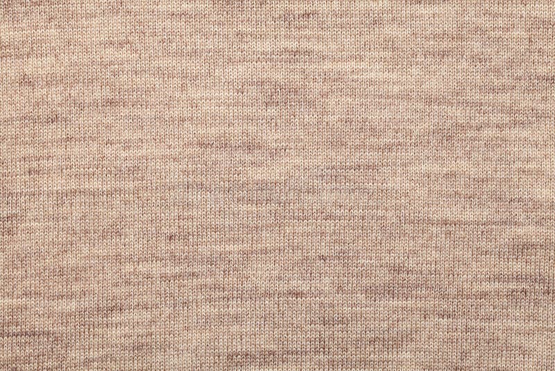 Brown Knitted Melange Textile Pattern Stock Photo - Image of product ...