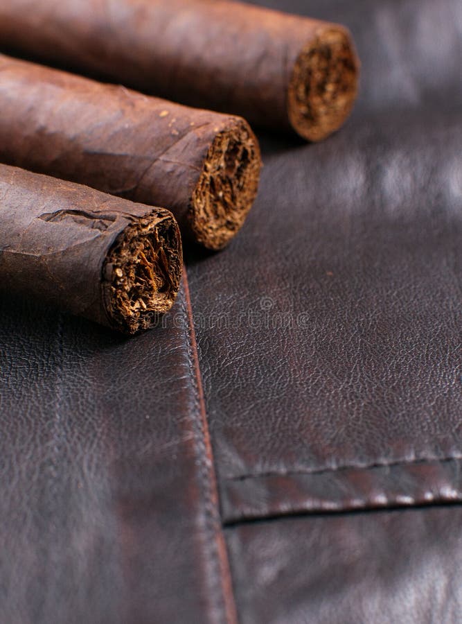 Luxury Cuban Cigars in a Box and Alcohol Stock Photo - Image of house ...