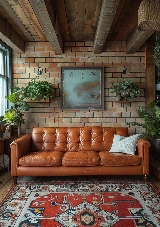 An Old Brick Wall with a Concrete Floor Stock Photo - Image of ...