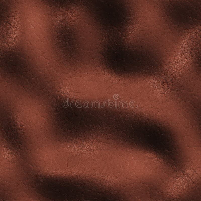 Brown Leather, Cowhide Leather Material Seamless Stock Photo - Image of ...