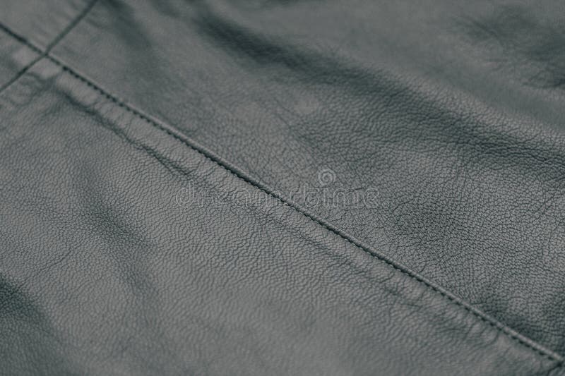 Brown Leather Jacket Texture, Genuine Soft Leather. Stock Photo - Image ...