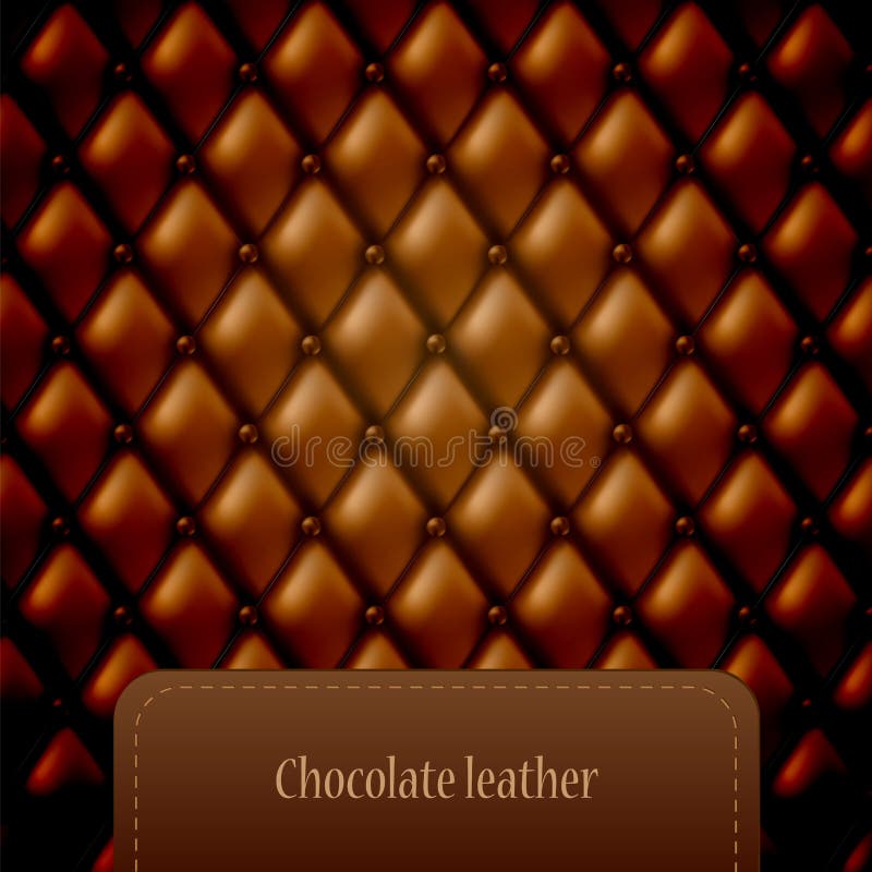 Brown leather pattern stock vector. Illustration of elegance - 33103931