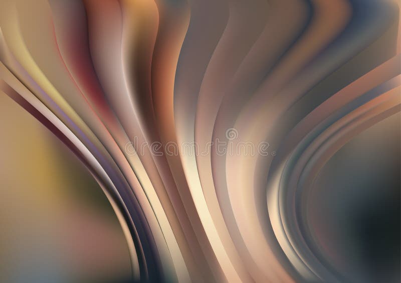 Brown Line Artistic Background Vector Illustration Design Stock Vector ...