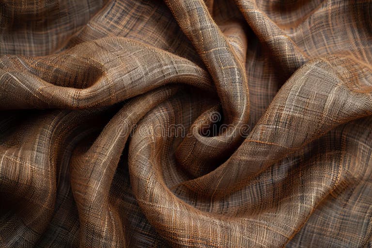 A Brown Linen Texture with a Subtle Weave, Perfect for Creating an ...