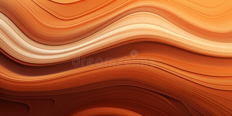 Brown Marble Creative Abstract Wavy Texture. Stock Illustration ...