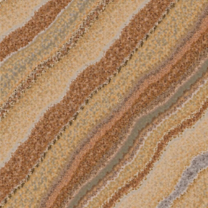 Beautiful Natural Brown Stone with Swirling Veins Stock Illustration ...