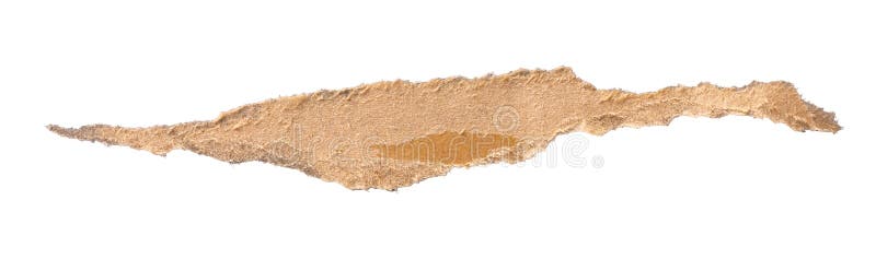 The Brown Marking Tape Paper Isolate on White Stock Image - Image of ...