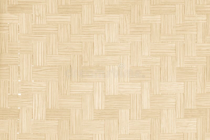 Brown Mat Traditional Handicraft Bamboo Weave Texture Background Stock ...