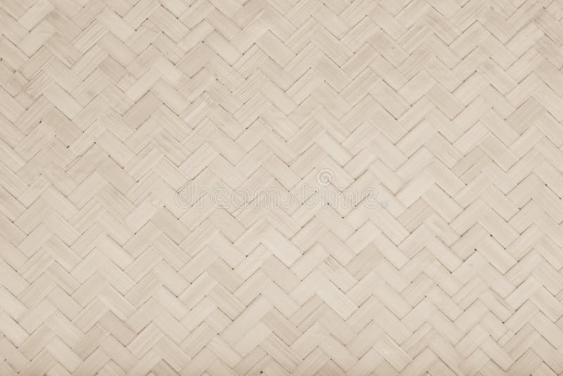 Brown Mat Traditional Handicraft Bamboo Weave Texture Background Stock ...