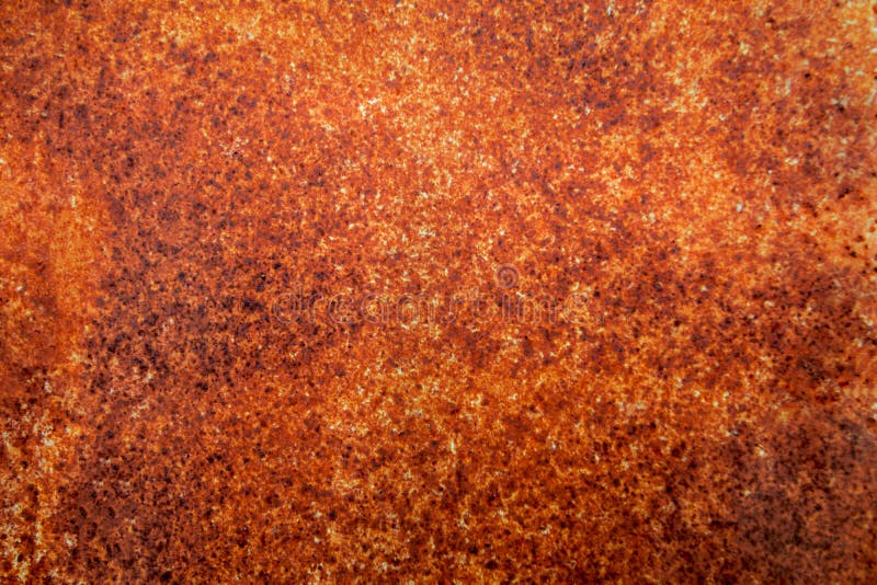 Brown Metal Rust Texture Background in Soft Focus Stock Photo - Image ...