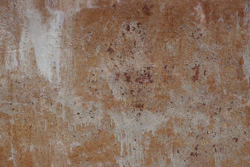 Brown Metal Texture from Old Rusty Wall Stock Image - Image of heavy ...