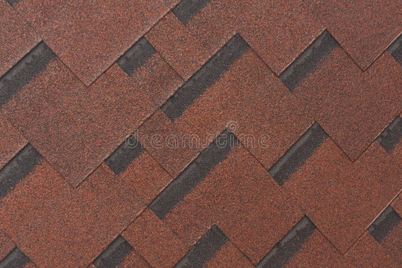 Brown modern roof texture. stock image. Image of tiled - 61444477