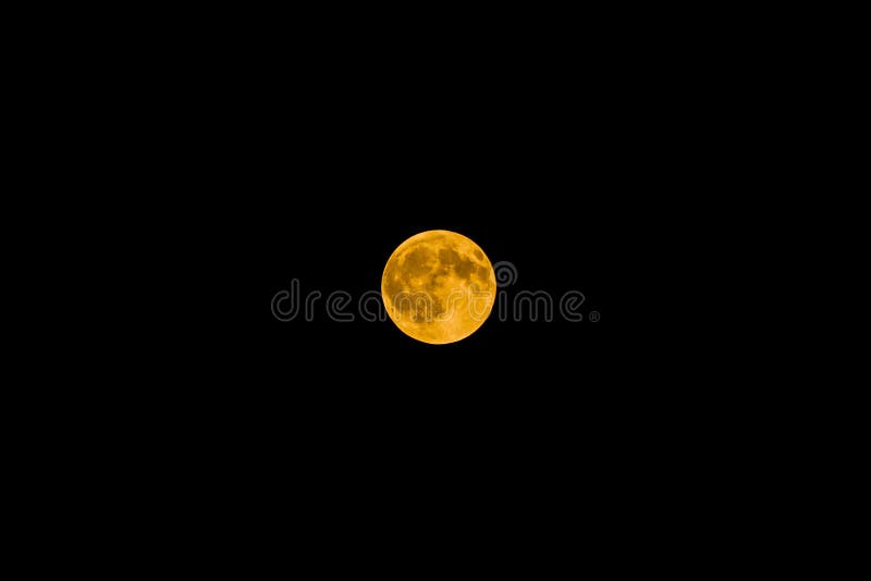 Brown Moon stock image. Image of moon, earth, full, surface - 97607367
