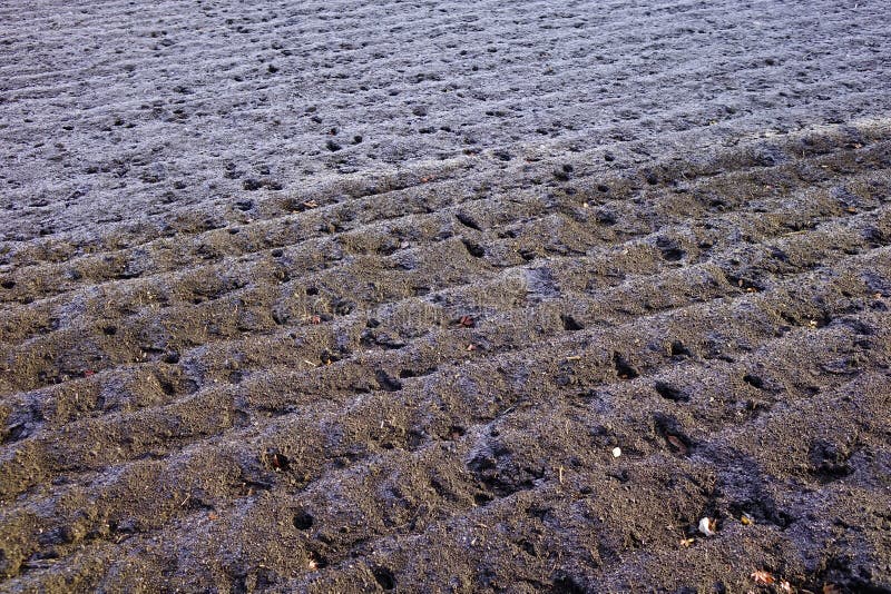 Brown Mud in a Field that Has Been Plowed Stock Photo - Image of nature ...