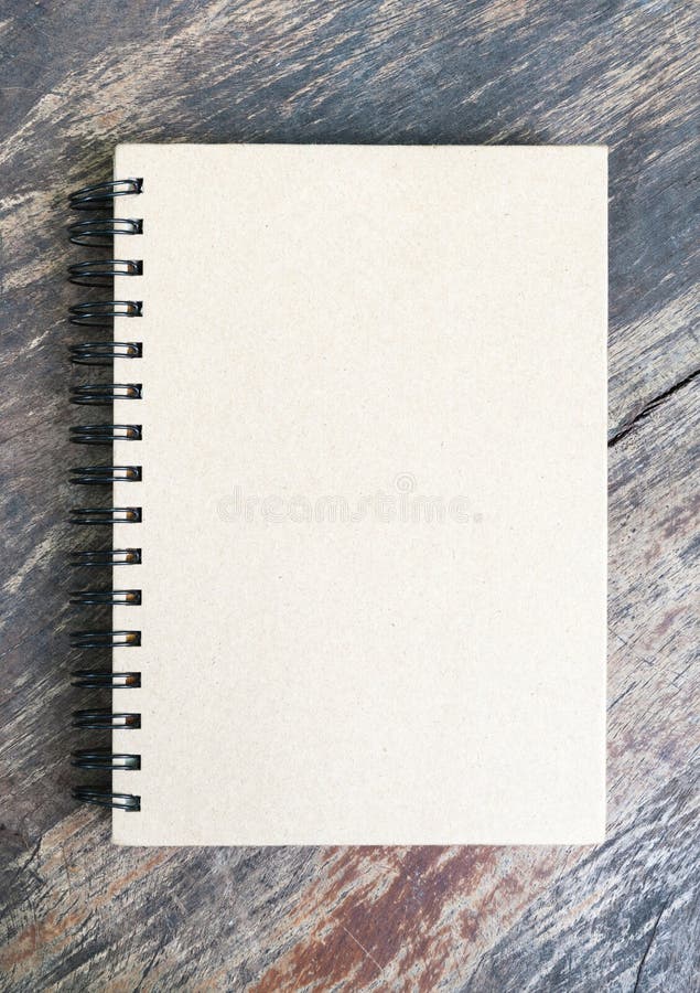 Brown note book stock image. Image of closeup, book, grungy - 29482787