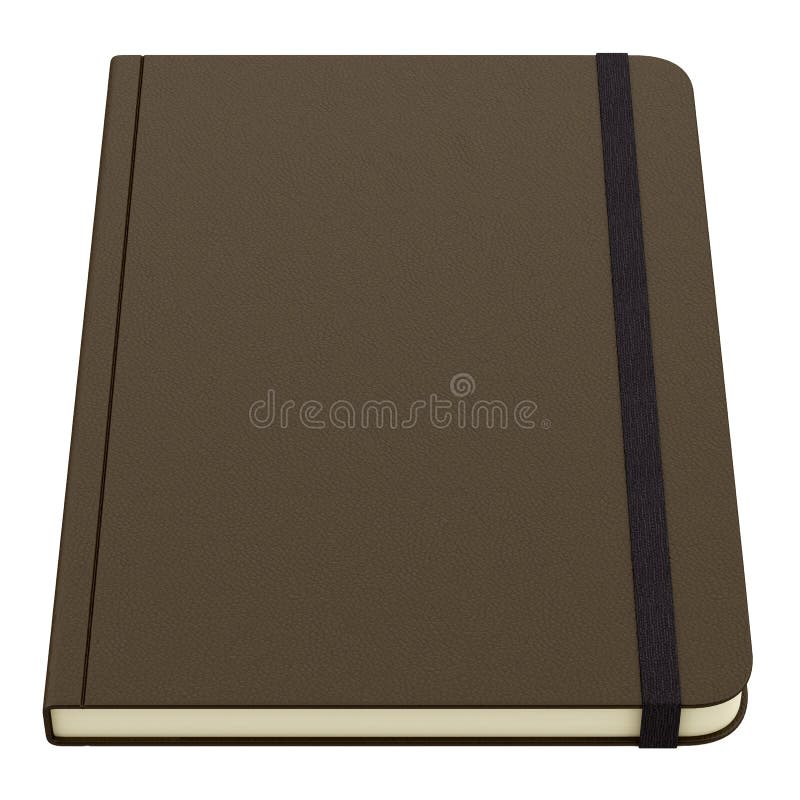 Blank notebook isolated stock photo. Image of background - 5339984