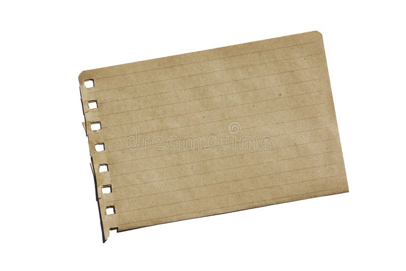 Old Lined Notebook Paper Background Stock Photo - Image of abstract ...