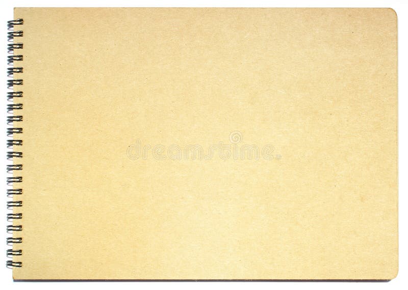 Brown notebook stock photo. Image of material, message - 62781944