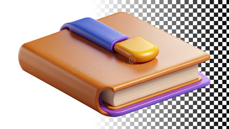 Brown Notebook for Writing Notes and Personal Journaling Png ...