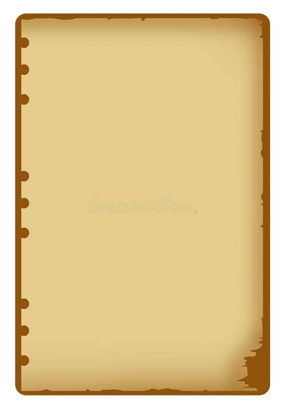 Brown notepad Background stock illustration. Illustration of colorful ...