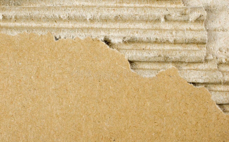 Brown Old Cardboard with Visible Details. Background Stock Image ...