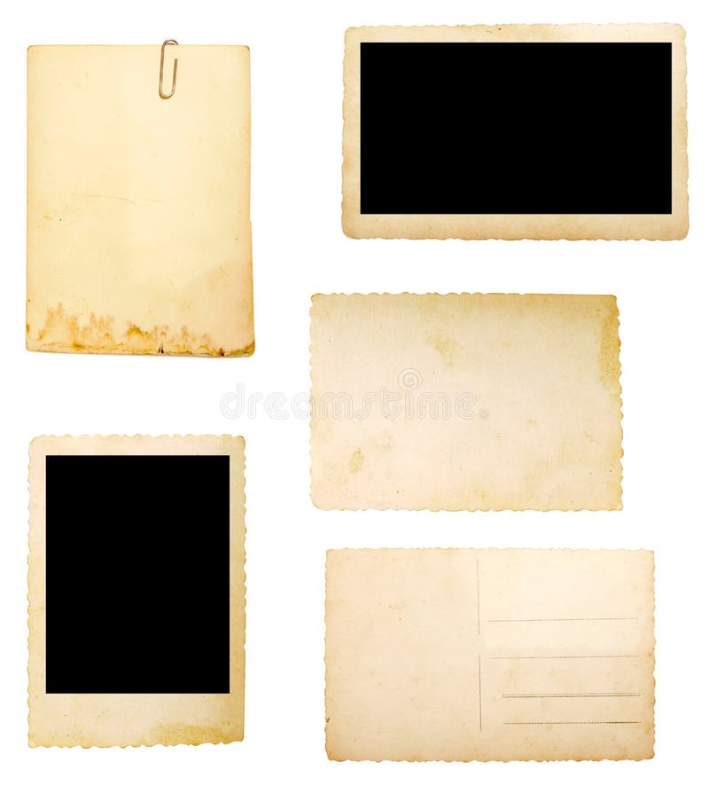 Brown Old Paper Note Background Cork Board Stock Photo - Image of ...