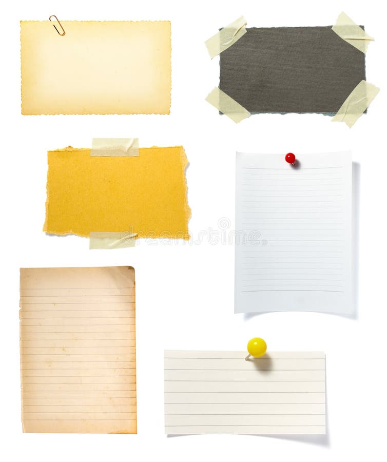 Note paper vector stock vector. Illustration of advice - 4972830