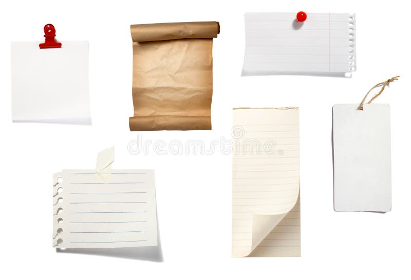 Old Lined Paper Scrap