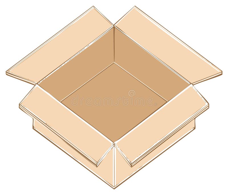 Cardboard Shipping Box Vector Illustration Stock Illustrations – 57,870 Cardboard Shipping Box ...