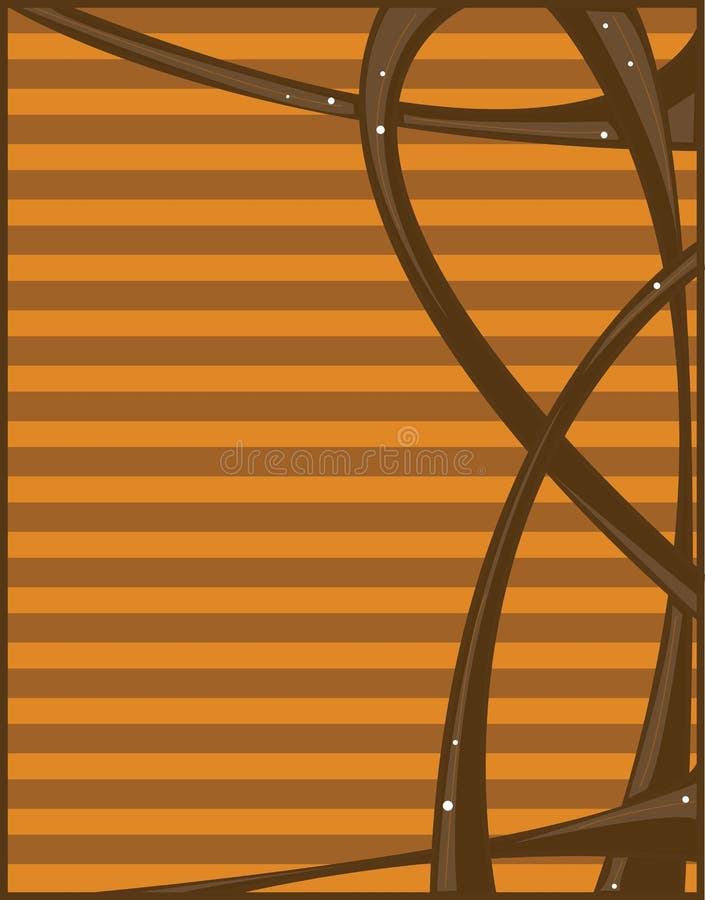 Brown Orange Abstract Background Stock Vector - Illustration of brown ...