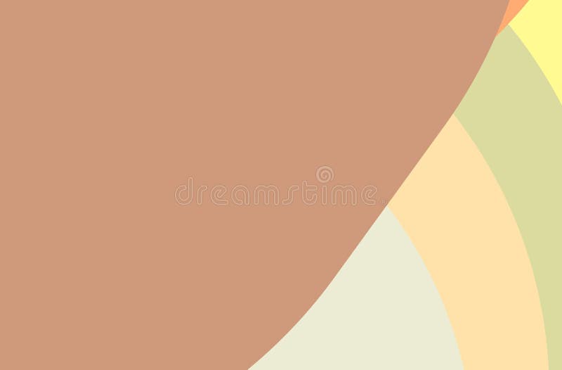 Brown Orange and Yellow Abstract Vector Background. Simple Pattern ...