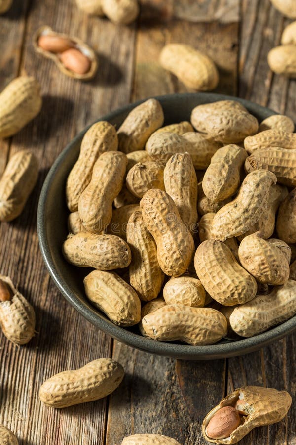 Brown Organic Raw Peanuts stock photo. Image of organic - 318241996