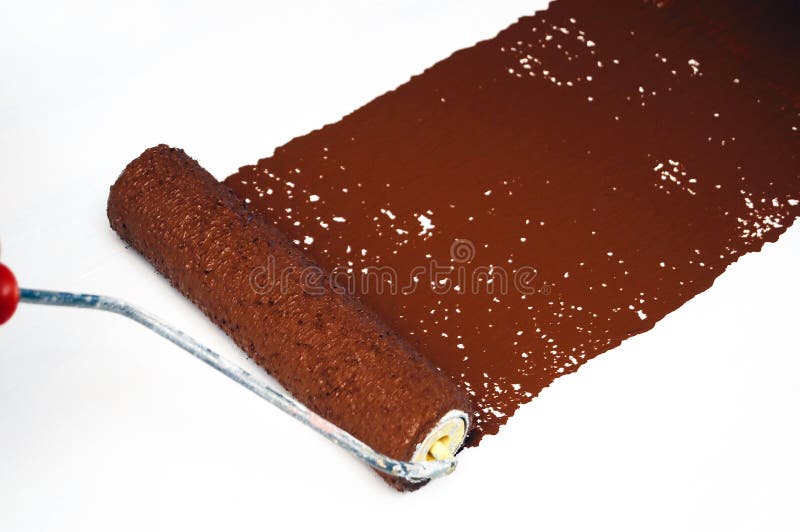 Brown metal roof tiles stock photo. Image of sheet, pattern - 34634638