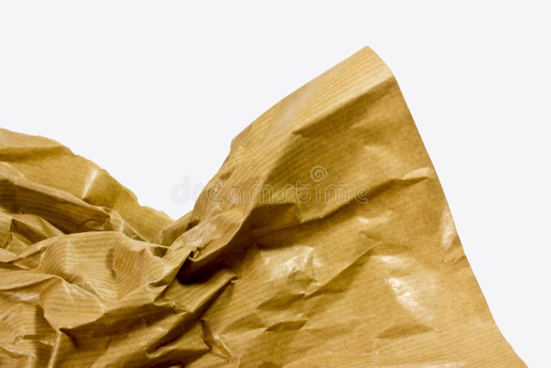 Scrunched paper ball stock photo. Image of material, creased - 70713720