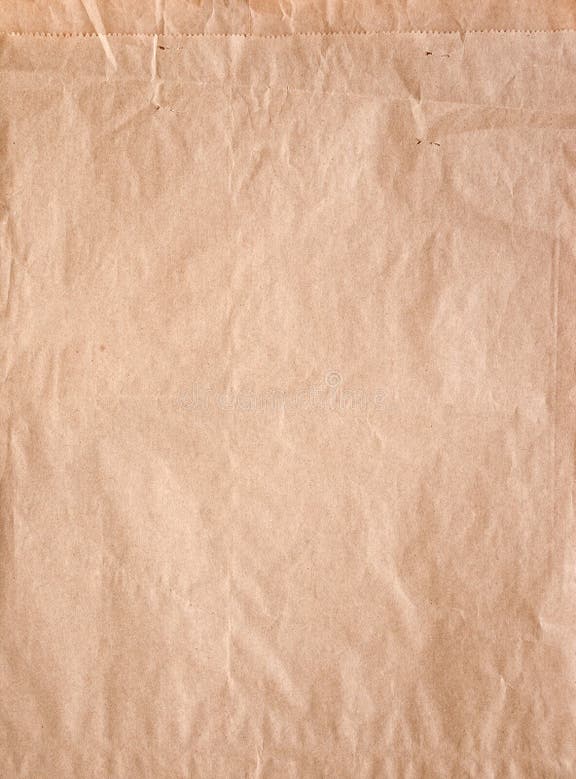 Brown paper bag stock image. Image of flat, fibers, recycled - 12207183