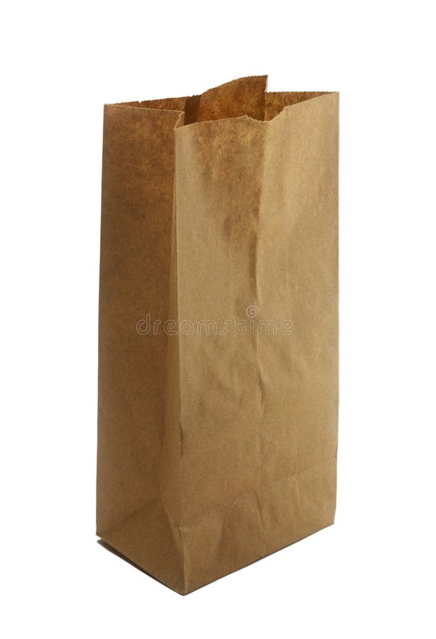 Paper bag stock photo. Image of paper, isolated, wrapping - 692474