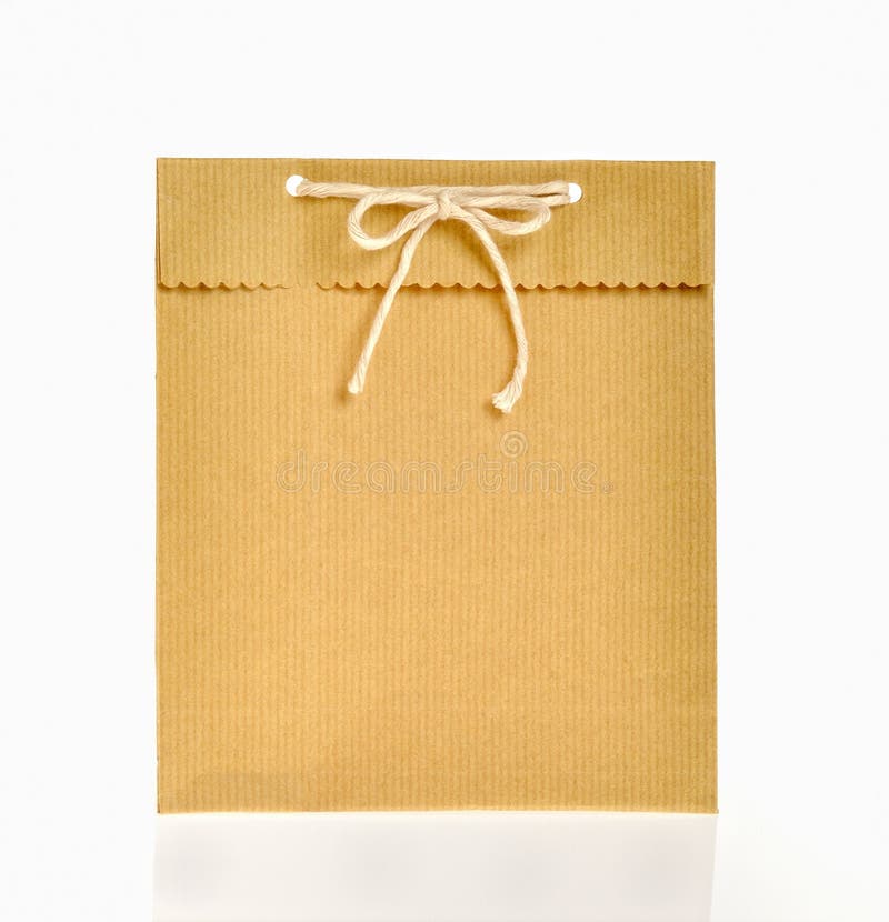 Brown paper bag stock image. Image of container, package - 29743939