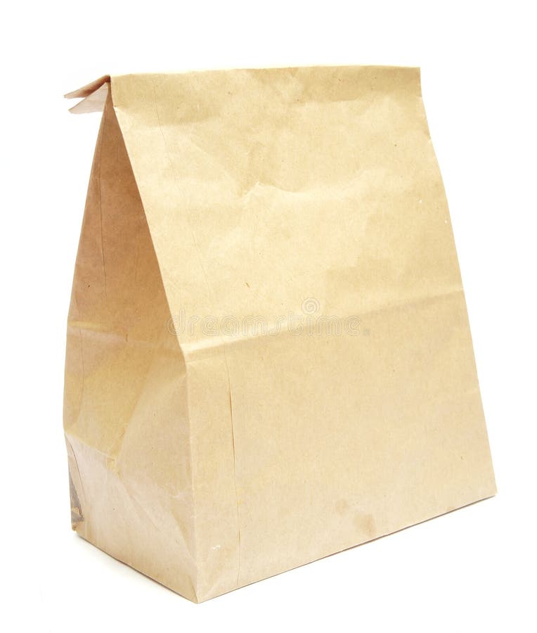 Paper bag stock image. Image of deliver, packaging, brown - 902577