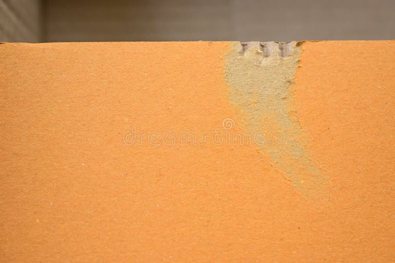 Close Up Brown Paper Box Packaging for Design Stock Image - Image of ...