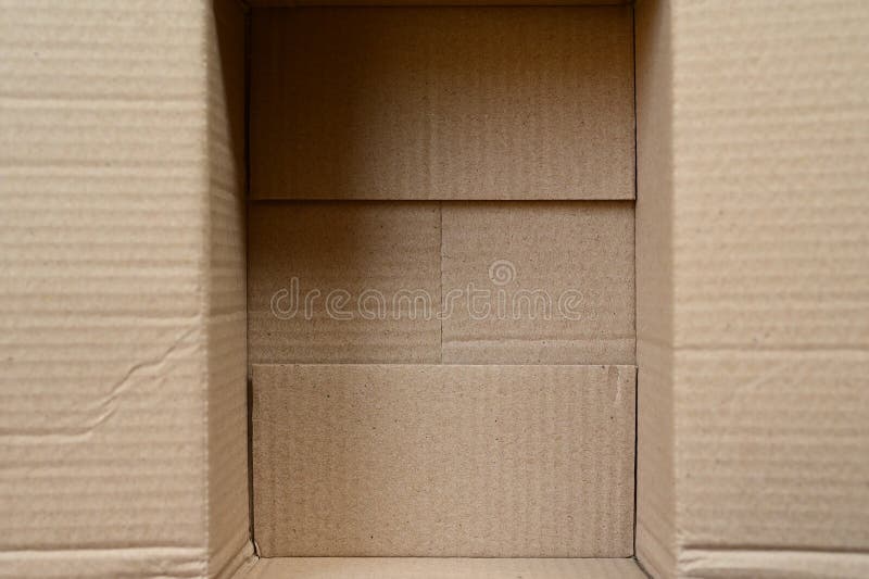 Brown Paper Box Packaging for Design, Paper Industry Stock Image ...