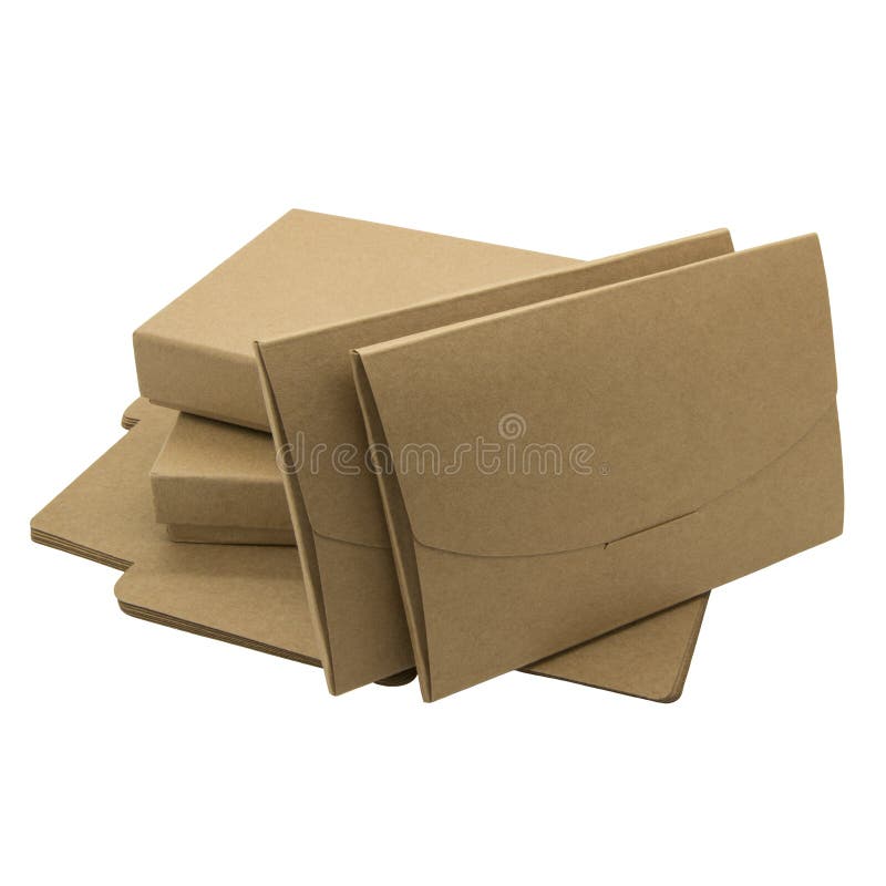Cardboard envelopes stock photo. Image of send, closeup - 44020838