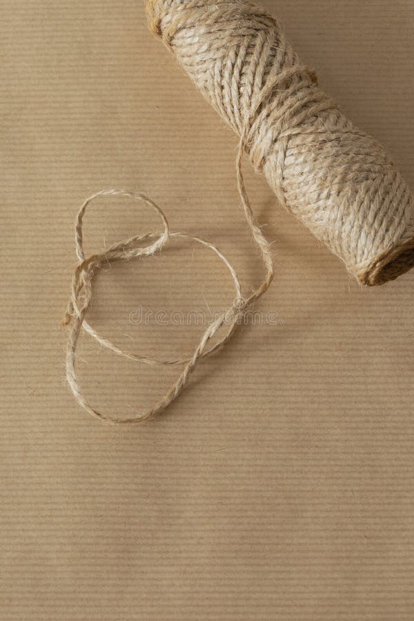 Brown Parcel Packaging Paper, with String. Eco Friendly Recycling ...