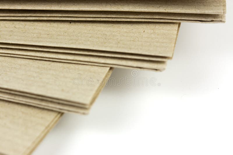 Brown Parcel Paper Folder Up Stock Image - Image of pattern, wrap: 54539877