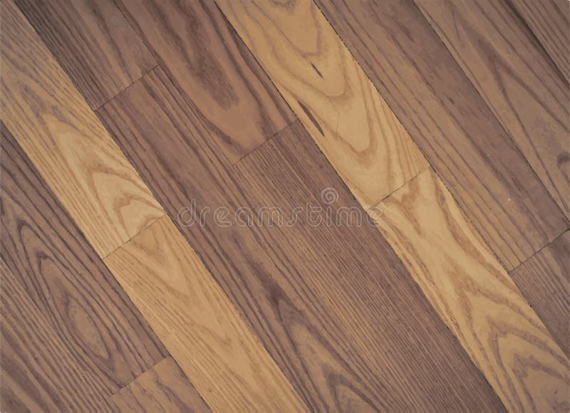 Brown Parqueted Le Plancher, Texture En Bois Avec Illustration de ...