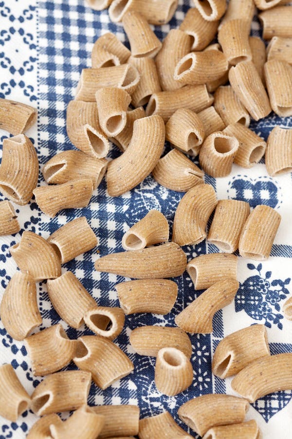 Brown pasta stock photo. Image of cuisine, spiral, ingredient - 40804184