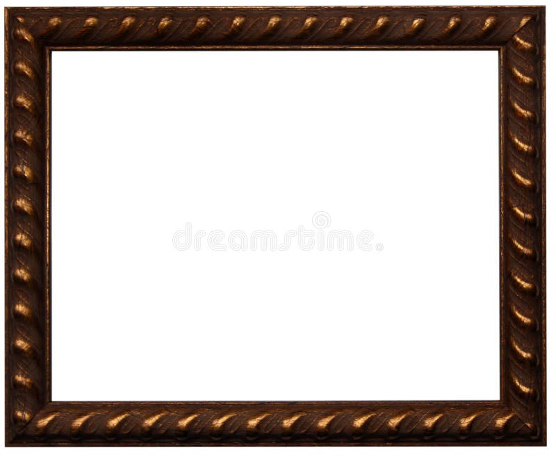 Brown photo frame stock photo. Image of border, inside - 28674174