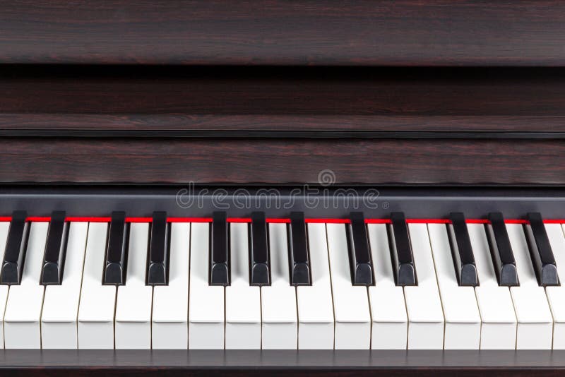Brown piano closeup stock image. Image of classical, abstract - 44999929