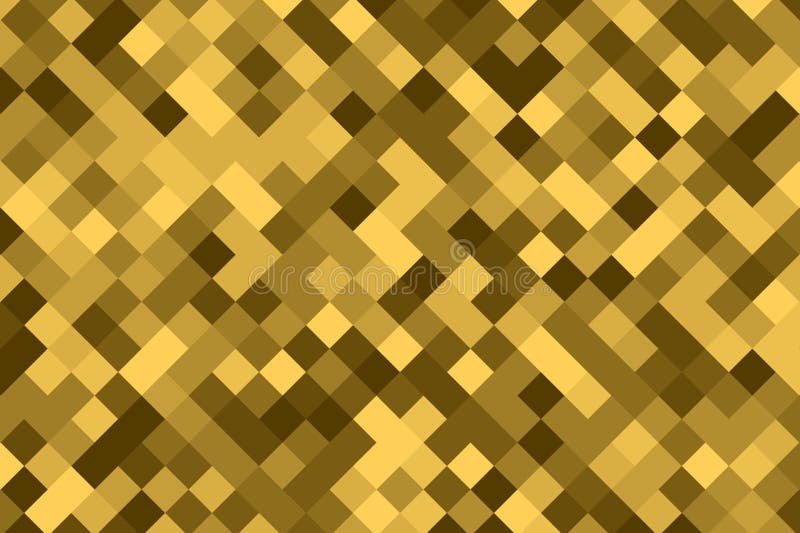Brown Pixels Square Pattern Technology Wallpaper Stock Vector ...