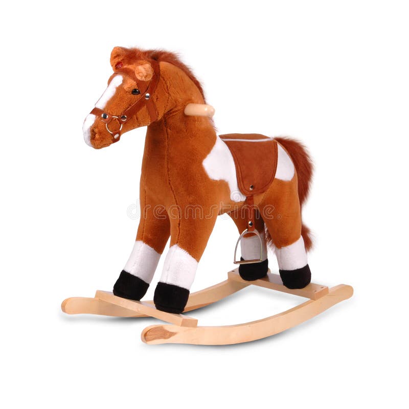 Wooden rocking horse stock image. Image of culture, cheerful - 11895991
