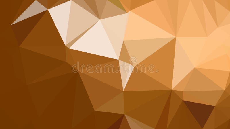 Brown Polygon Triangle Background Vector Illustration Stock ...